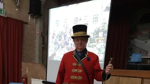Chilcompton Golden Hour learn of Royal Mail Guard | mnrjournal.co.uk