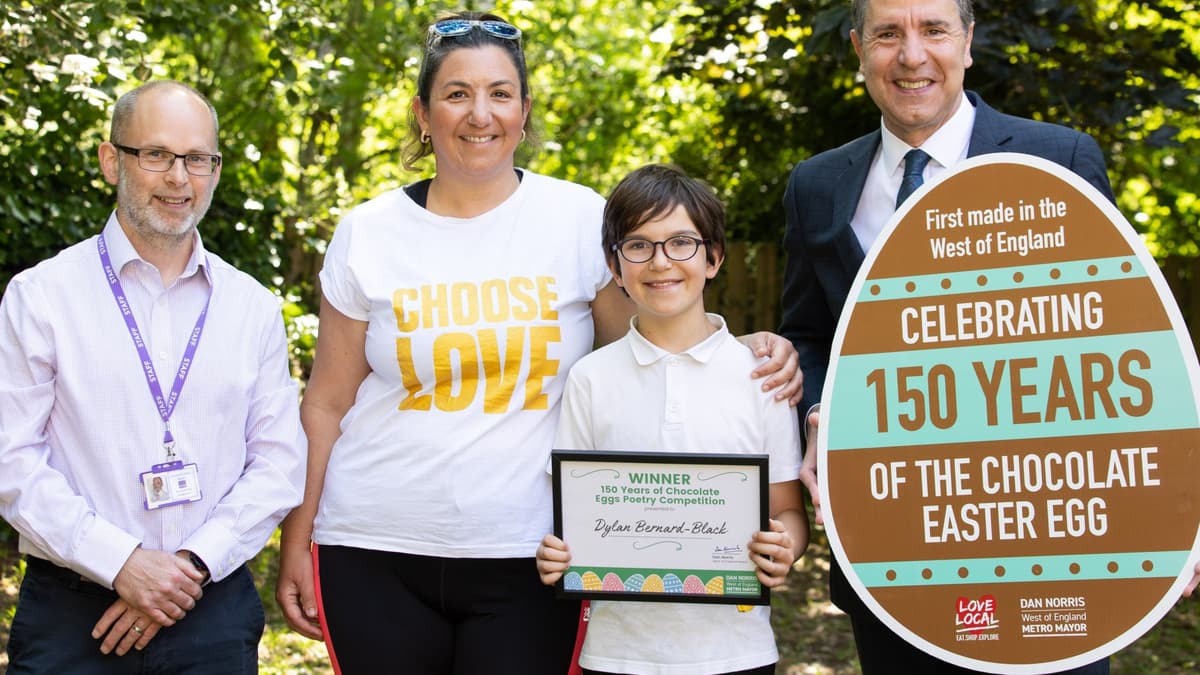 Pensford Primary School's poetic pupil bags Metro Mayor's approval ...