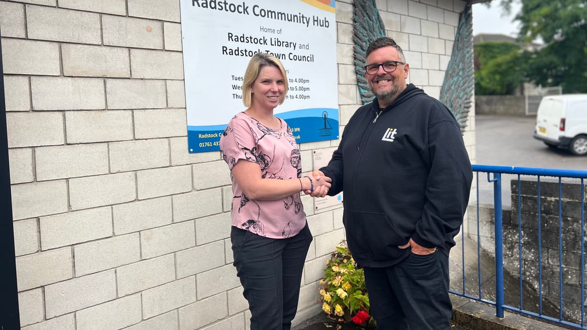 Lit Fibre make a connection in Radstock | mnrjournal.co.uk