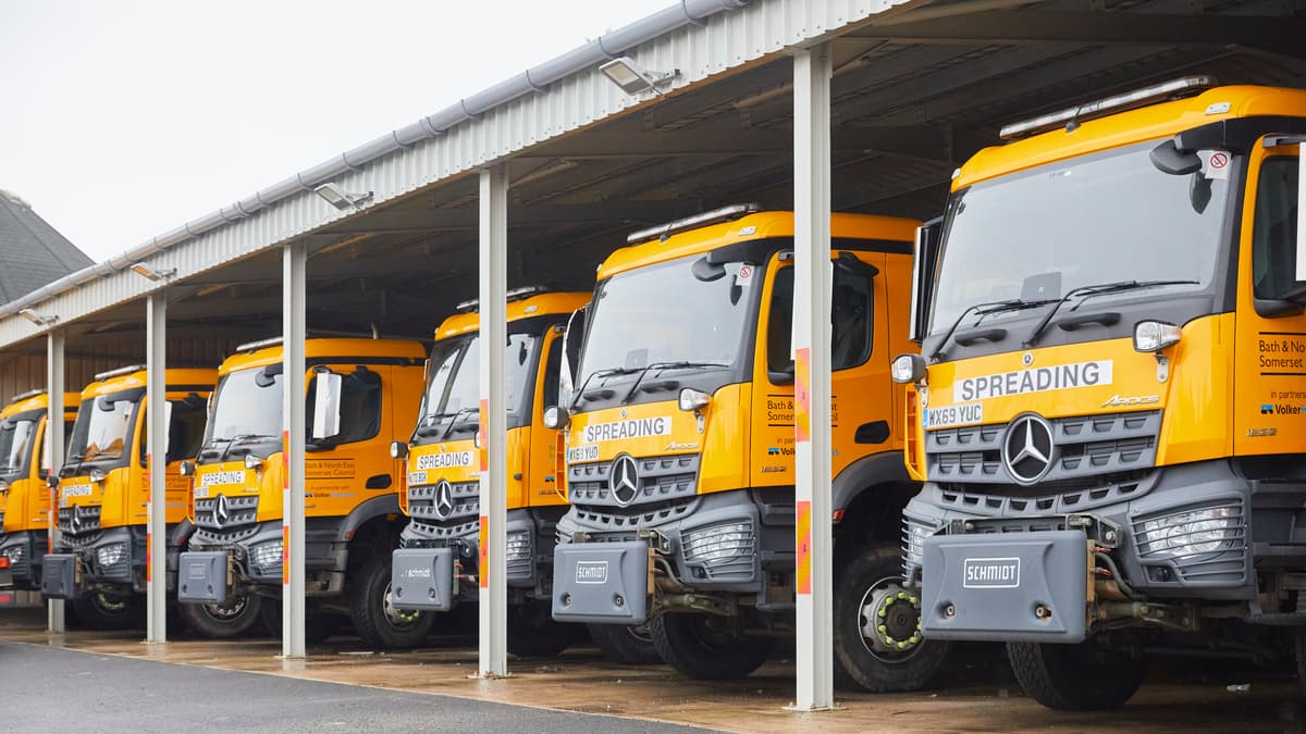Bath and North East Somerset Council get roads ready for cold snap with ...