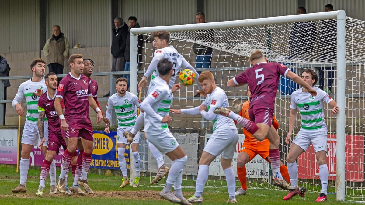 Kyle Tooze discusses as Paulton Rovers settle for three all draw ...