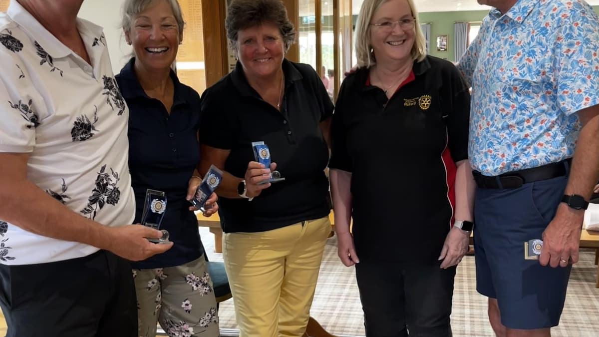 Fairway Friends are winners of Rotary's annual charity golf day ...