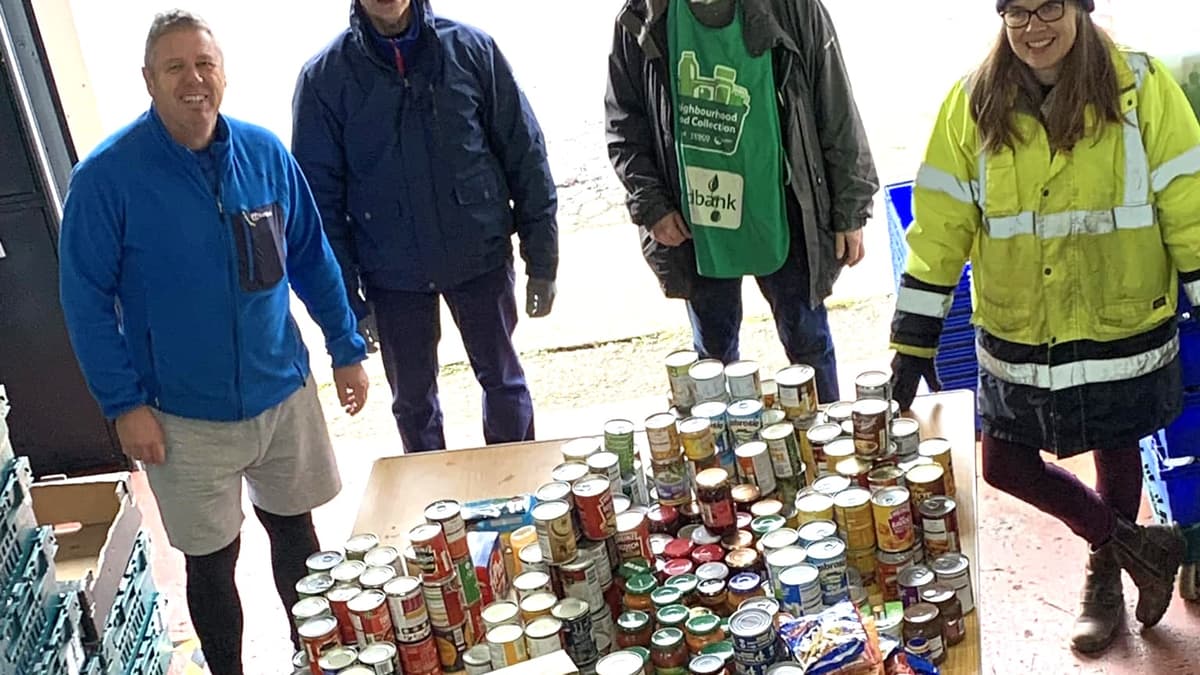 Tesco donates more than two tons of food to Somer Valley Foodbank ... Tesco donates more than two tons of food to Somer Valley Foodbank ...