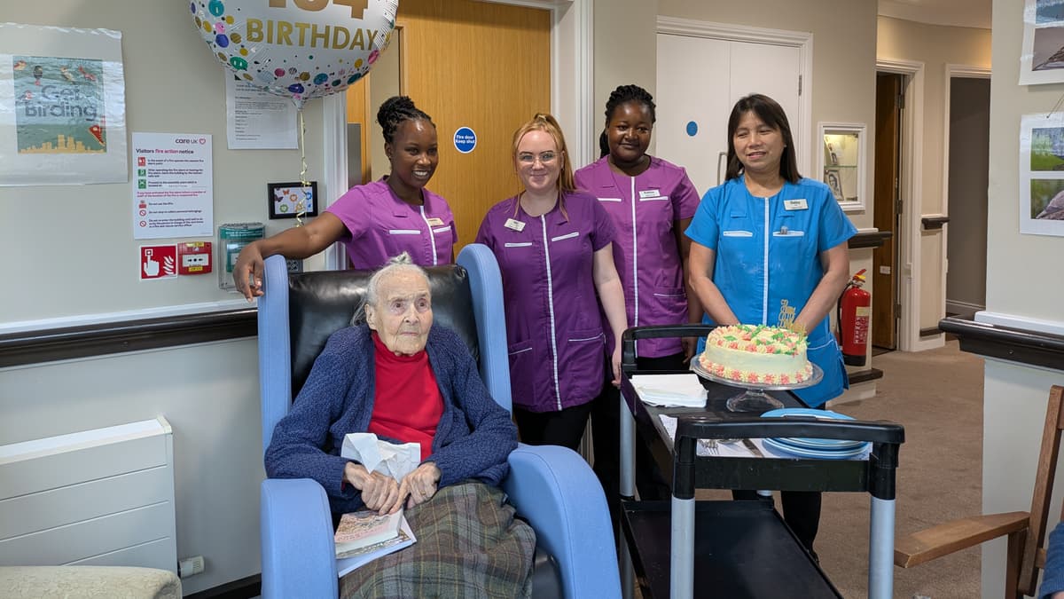 104-year-old Rossetti House resident shares secret to a long and ...