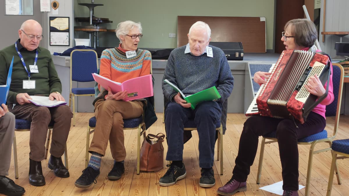 Local singing group seeks new members to support memory and wellbeing ...