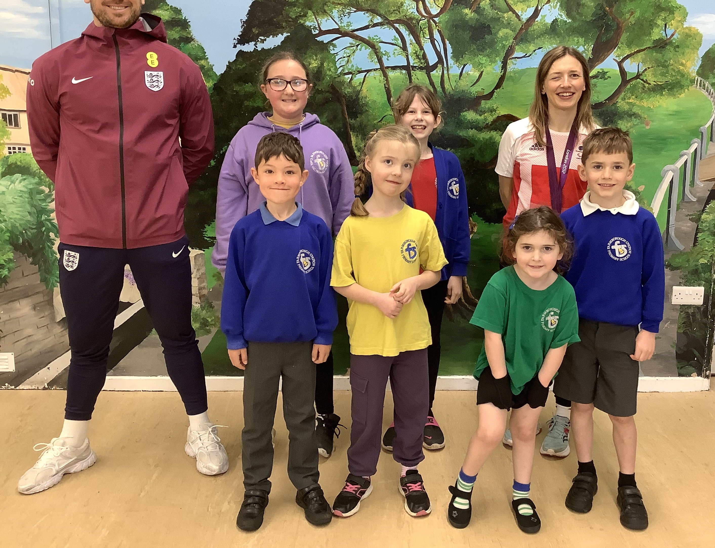 Medal winning Paralympians inspire pupils at Farmborough school ...