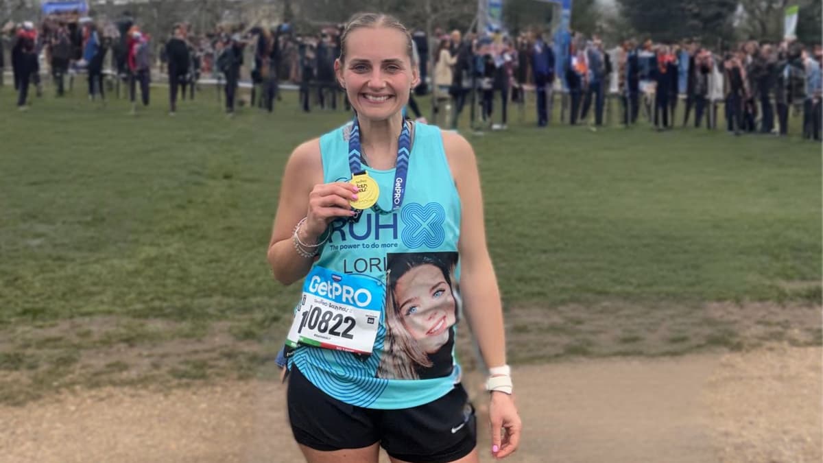 Chance encounter sees Avril run first half-marathon in tribute to late ...