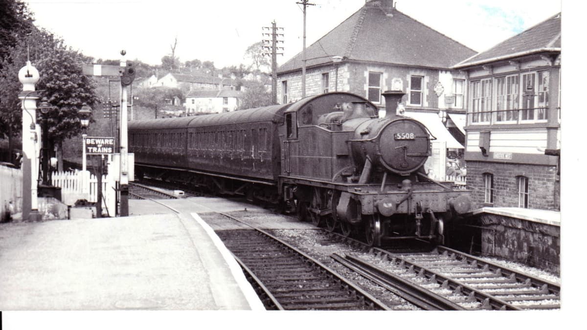 Mystery Photograph: A steam train pulling into a station but which one ...